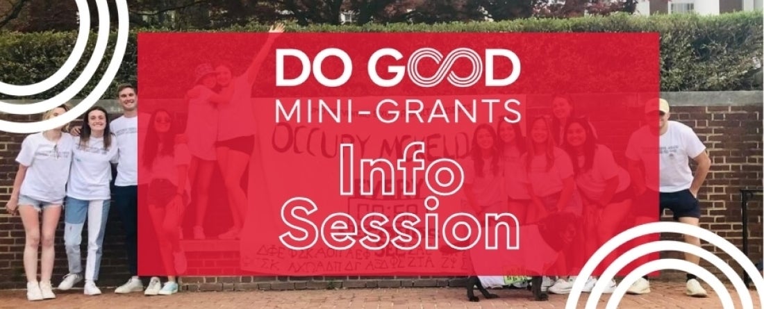 Mini-Grants Info Session | Do Good Institute